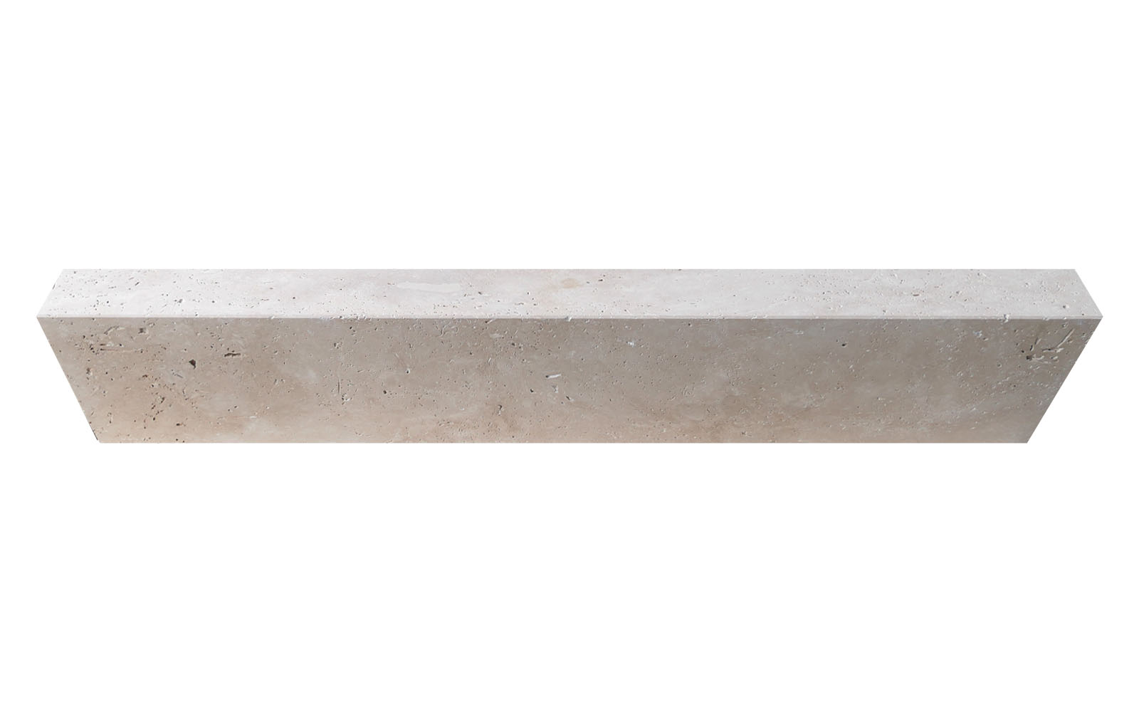 Randstein Travertin 100x20x8 zur Terrassenumrandung